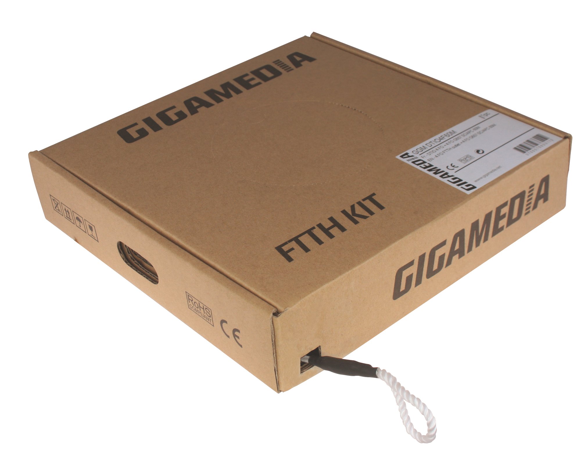 DTIO 4FO + 4 FO G657 SCAPC 60M - Gigamedia