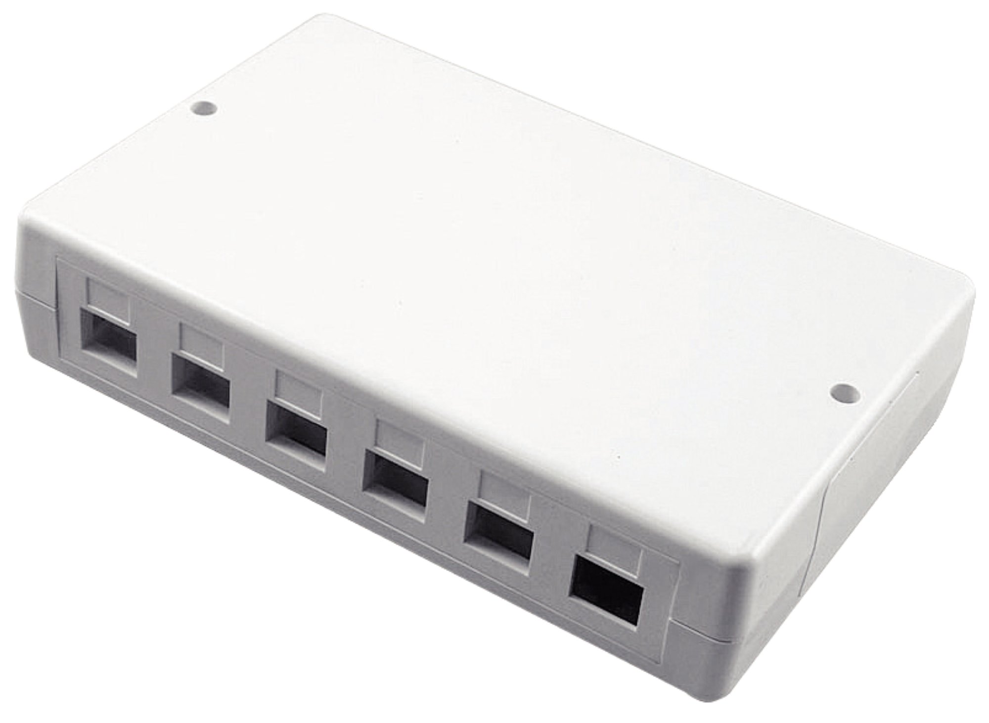 Boîtier 6 ou 12 ports RJ45 pour connecteurs Gigamedia - Gigamedia